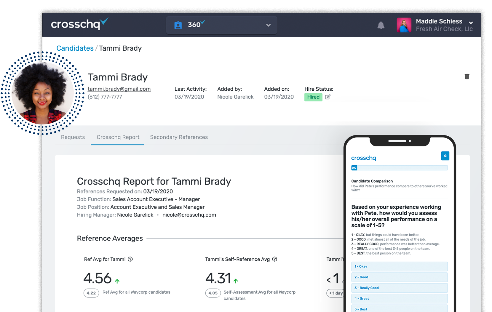 Crosschq: Talent Intelligence Cloud | JazzHR Marketplace